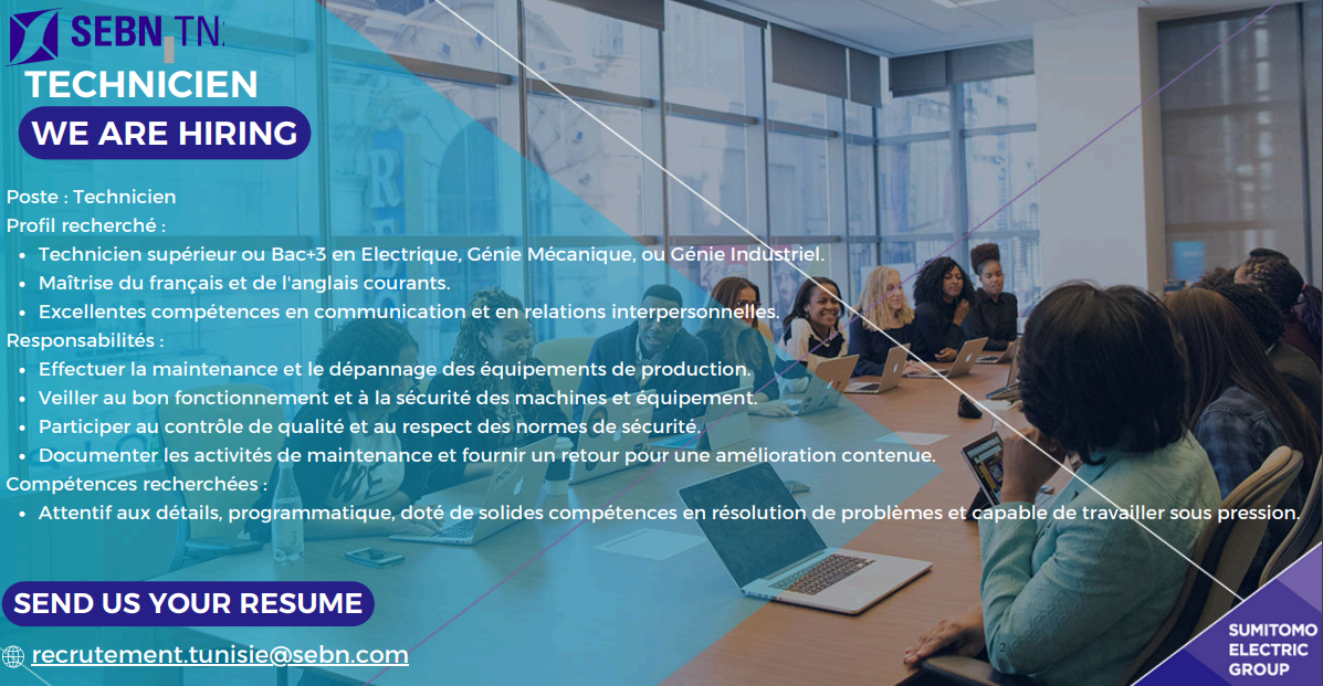 الشركة اليابانية SEBN تنتدب أعوان و إطارات في عديد الإختصاصات - مجلتنا ...